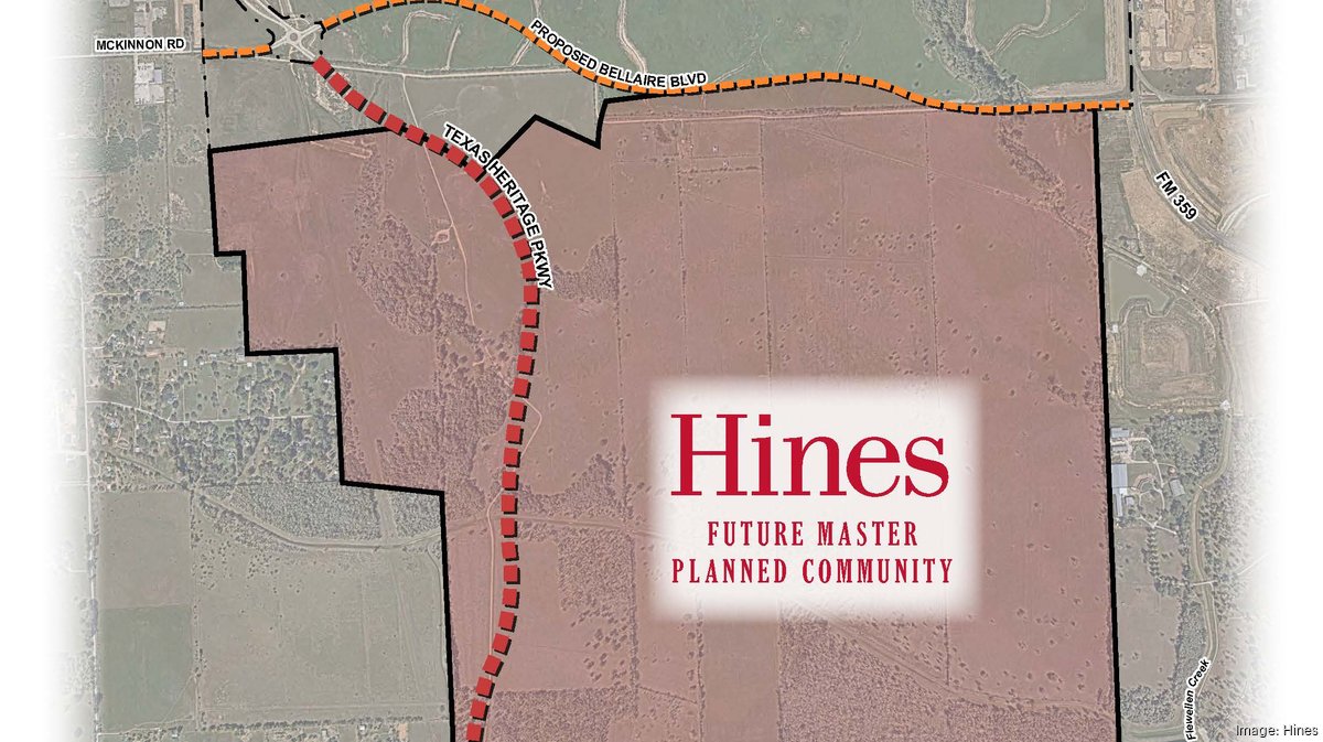 Hines buys 3,000 acres near Fulshear for Fort Bend community - Houston ...