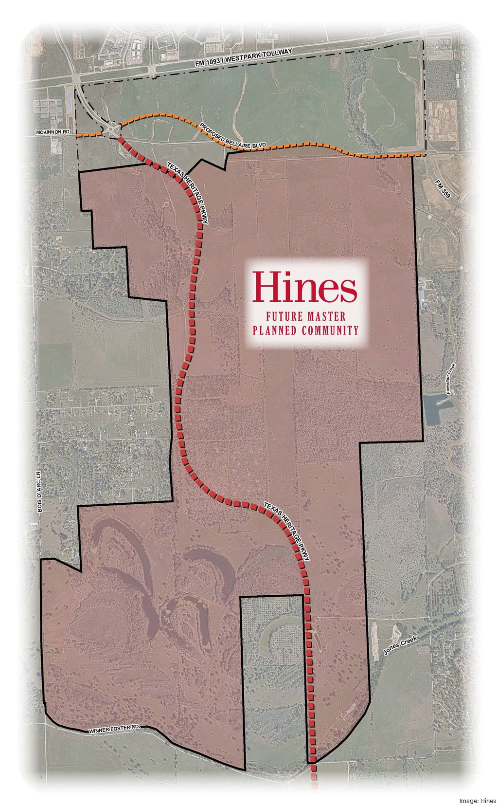 Fulshear - Hines Purchases 3000 Acres for 7000 home MPC at Westpark ...