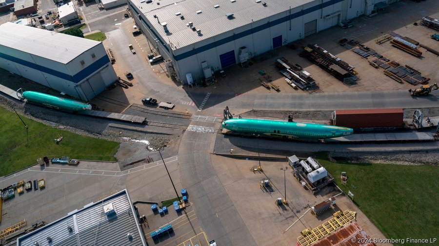 Boeing CEO praises Spirit AeroSystems work on 737 Max fuselages ...