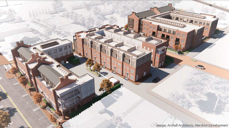 Mixed-use project in New Albany Village Center proposed by Mershad ...