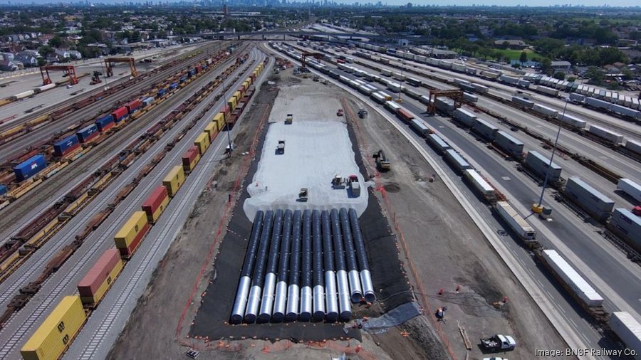 BNSF Railway continues Cicero intermodal expansion - Chicago Business ...