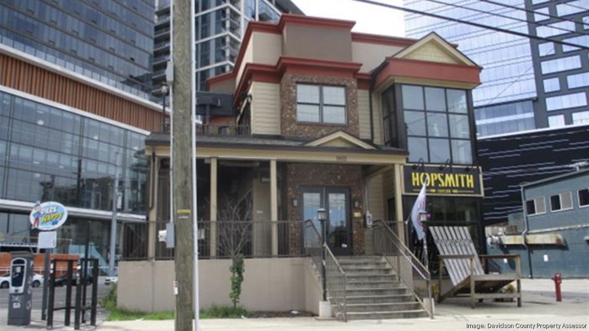 Midtown building formerly home to Hopsmith Tavern sells - Nashville ...