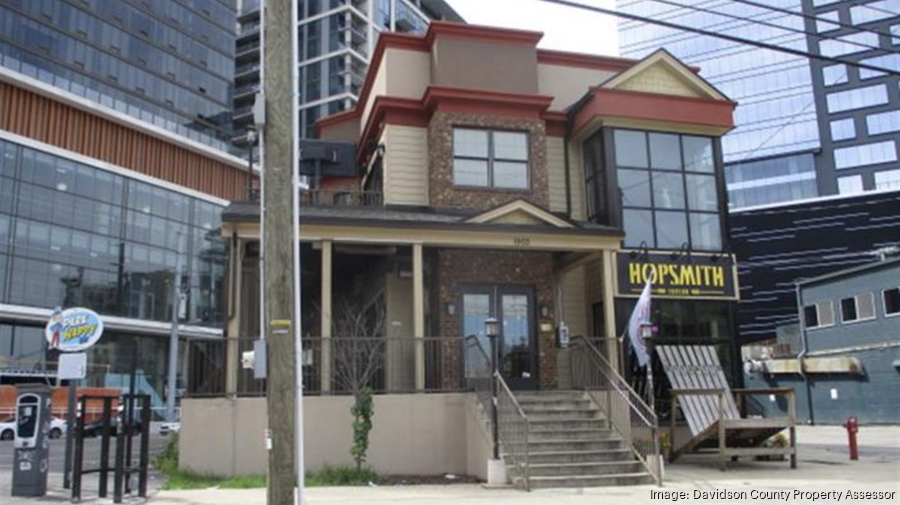 Midtown building formerly home to Hopsmith Tavern sells - Nashville ...
