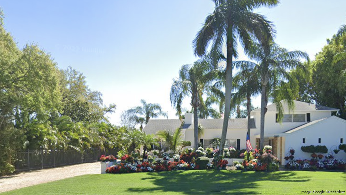 Ron Wanek buys St. Pete waterfront home - Tampa Bay Business Journal