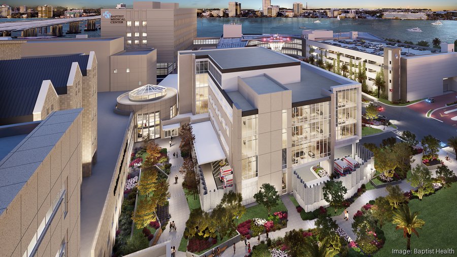 Baptist Health plans new four-story emergency tower for Jacksonville ...