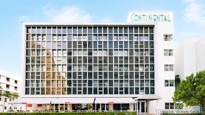 Miami Beach's Hotel Continental unveils renovation - South Florida ...