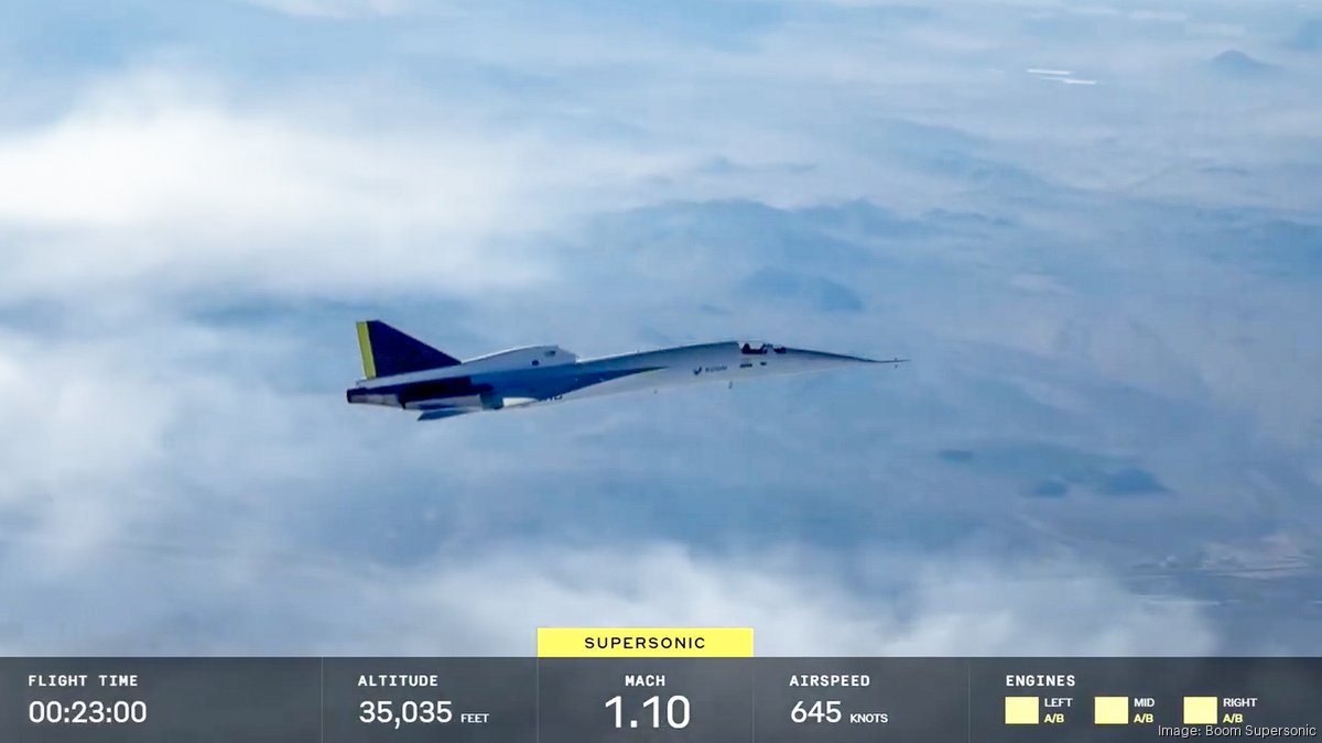 TBJ's Top 25 of '25: Boom Supersonic's breakthrough year - Triad ...