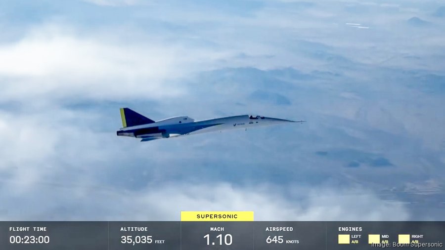 TBJ's Top 25 of '25: Boom Supersonic's breakthrough year - Triad ...
