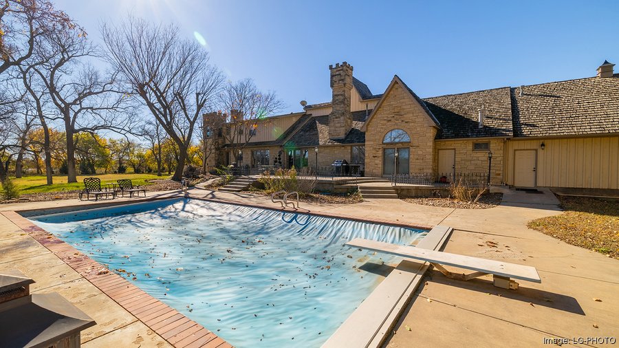 West Wichita home up for auction is like a real-life castle - Wichita ...