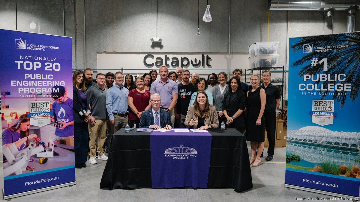 Florida Poly partners with Catapult Lakeland to boost STEM education ...