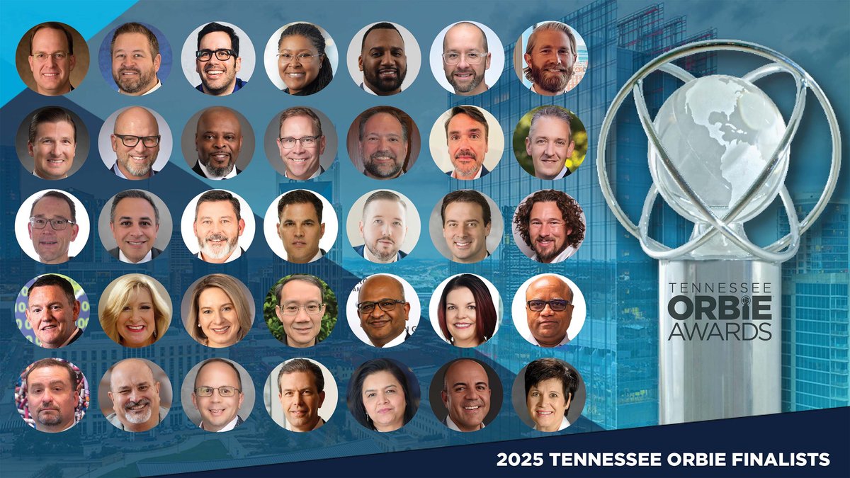 Finalists named for 2025 Tennessee ORBIE Awards - Nashville Business ...