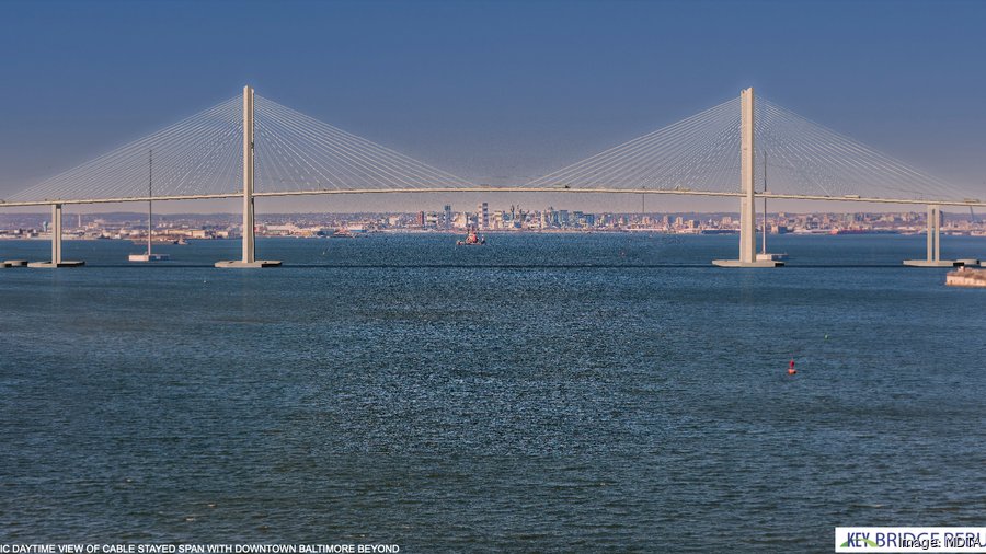 New Francis Scott Key Bridge design unveiled in Baltimore - Washington ...