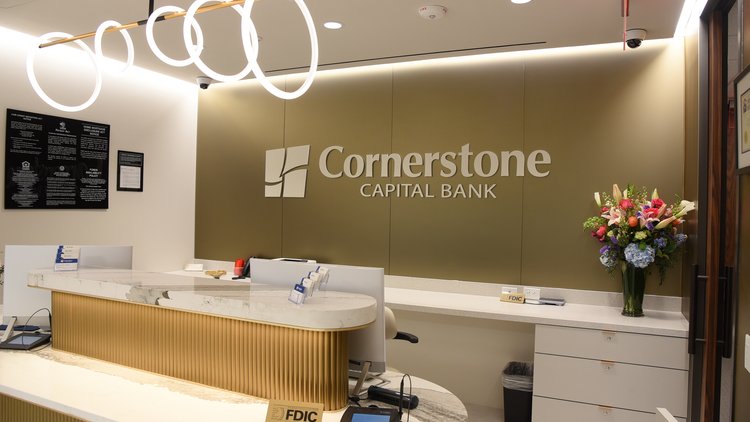Cornerstone Capital Bank launches headquarters branch, primed for long ...