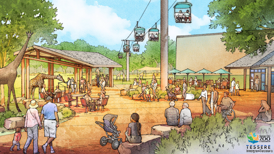 KC Zoo soon could start building $21M interactive giraffe habitat ...