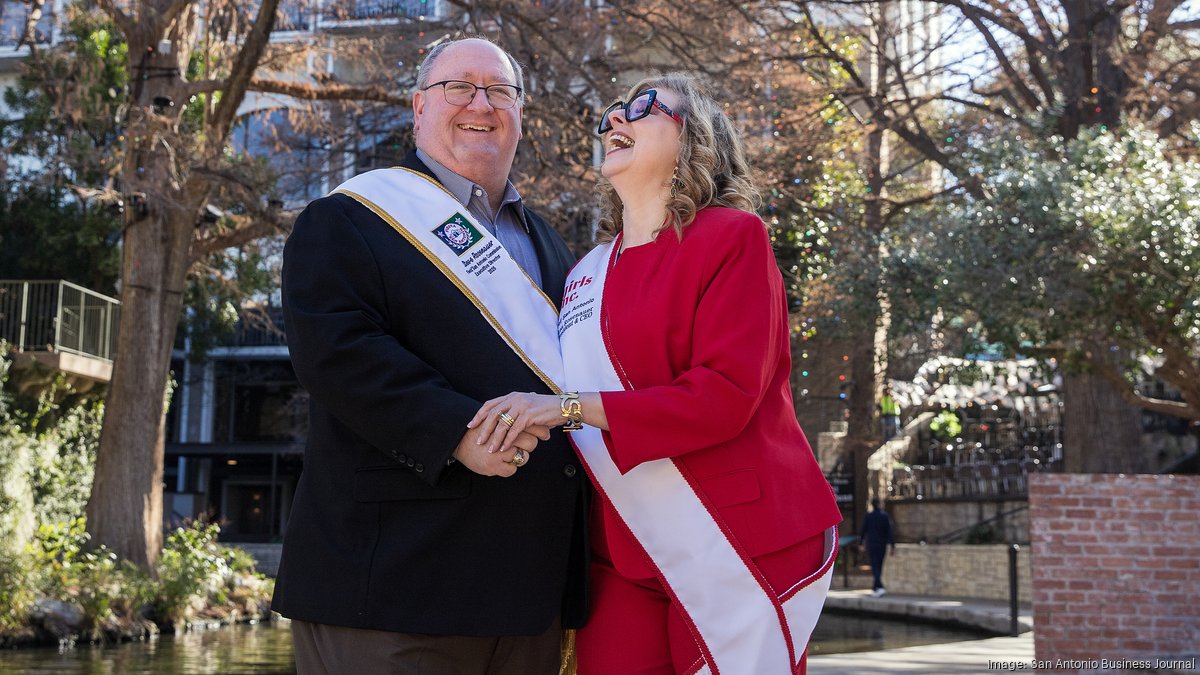 Steve and Lea Rosenauer met in St. Louis - San Antonio Business Journal