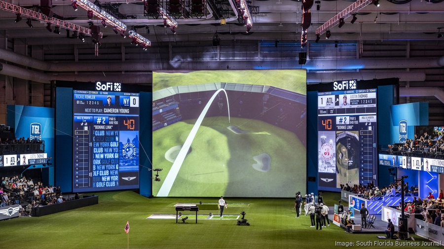 Tiger Woods' TGL golf SoFi Center stadium opens in Palm Beach Gardens ...
