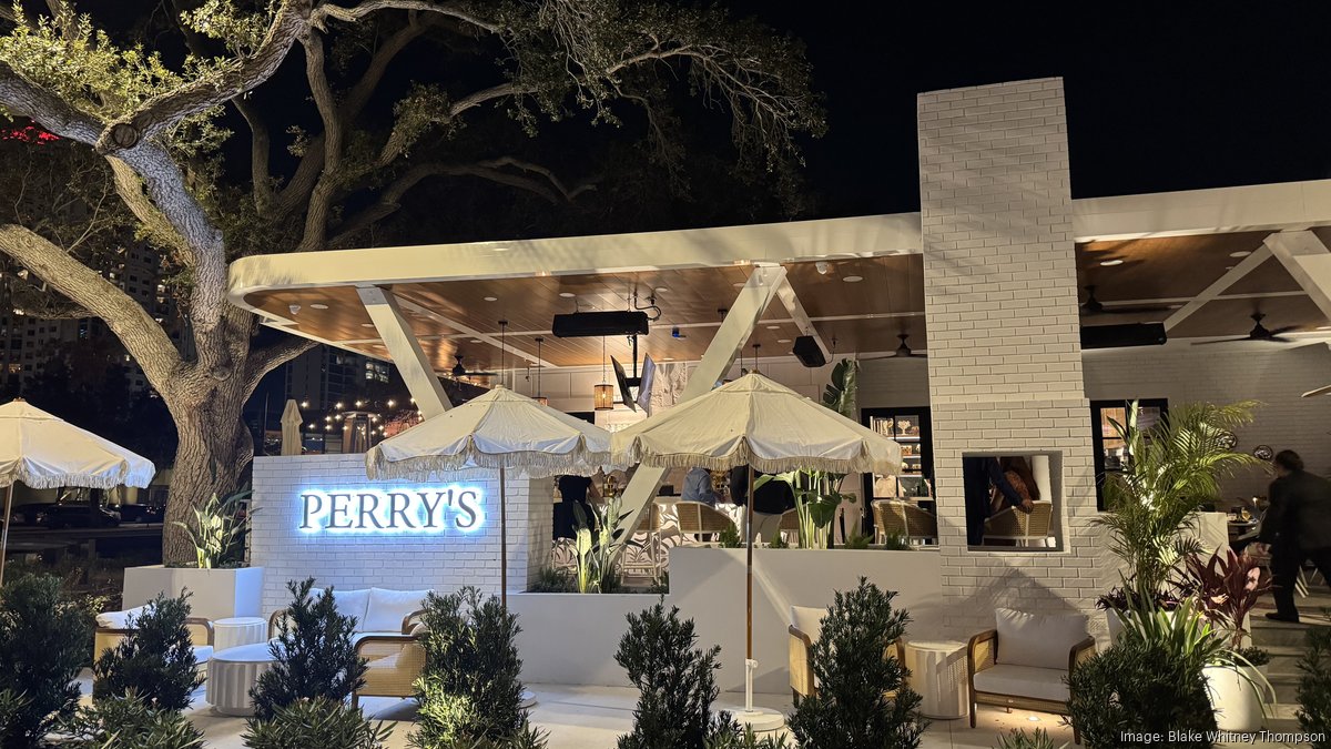 New St. Pete restaurant Perry's Porch debuts with $4M investment ...