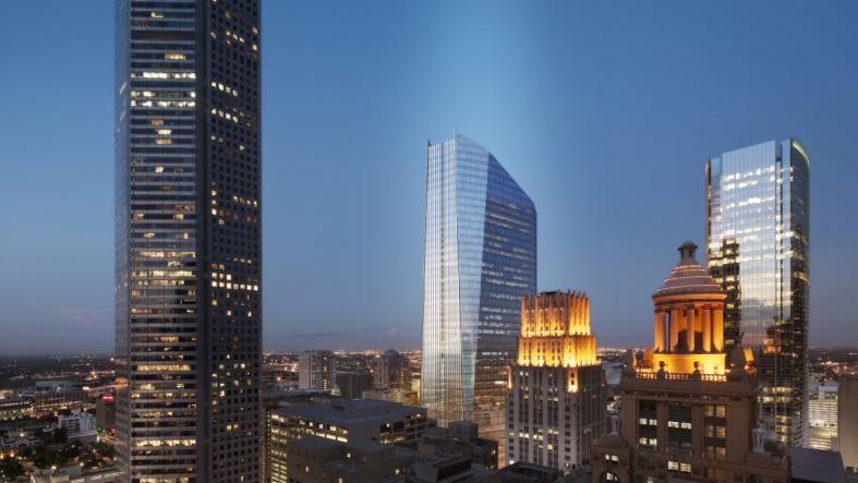 Hines starts construction on 609 Main at Texas office tower in downtown ...