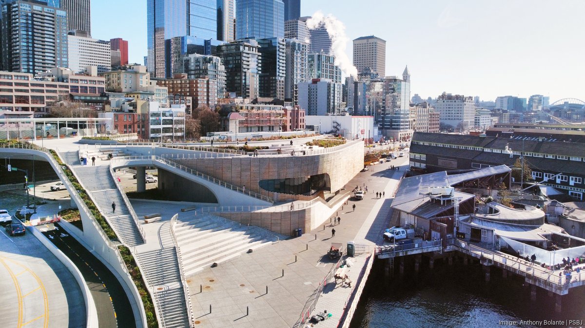 Seattle's Waterfront Park sees visitor boom as project nears completion ...