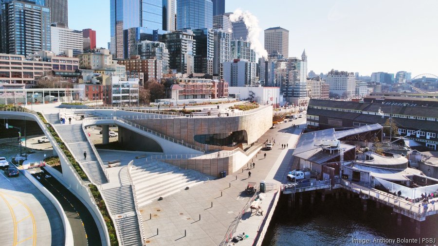 Seattle's Waterfront Park sees visitor boom as project nears completion ...