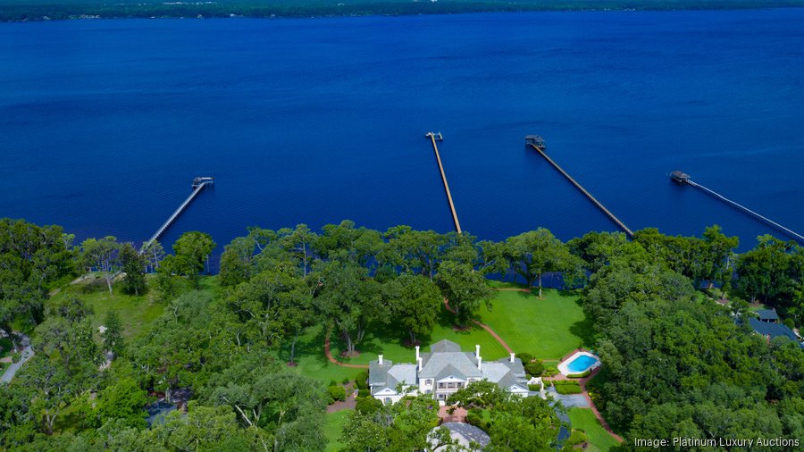 St. Johns 15-acre riverfront estate heads to luxury auction ...