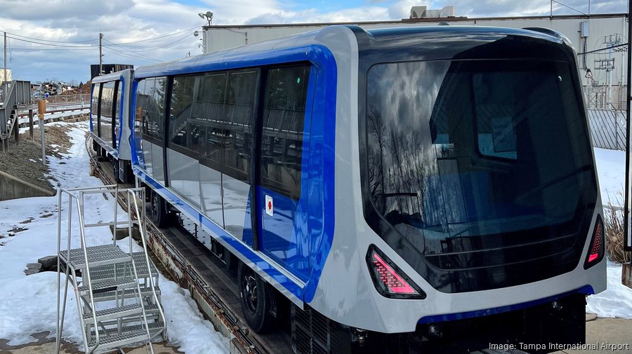 Tampa airport's new shuttle cars near delivery for Airsides A, C ...