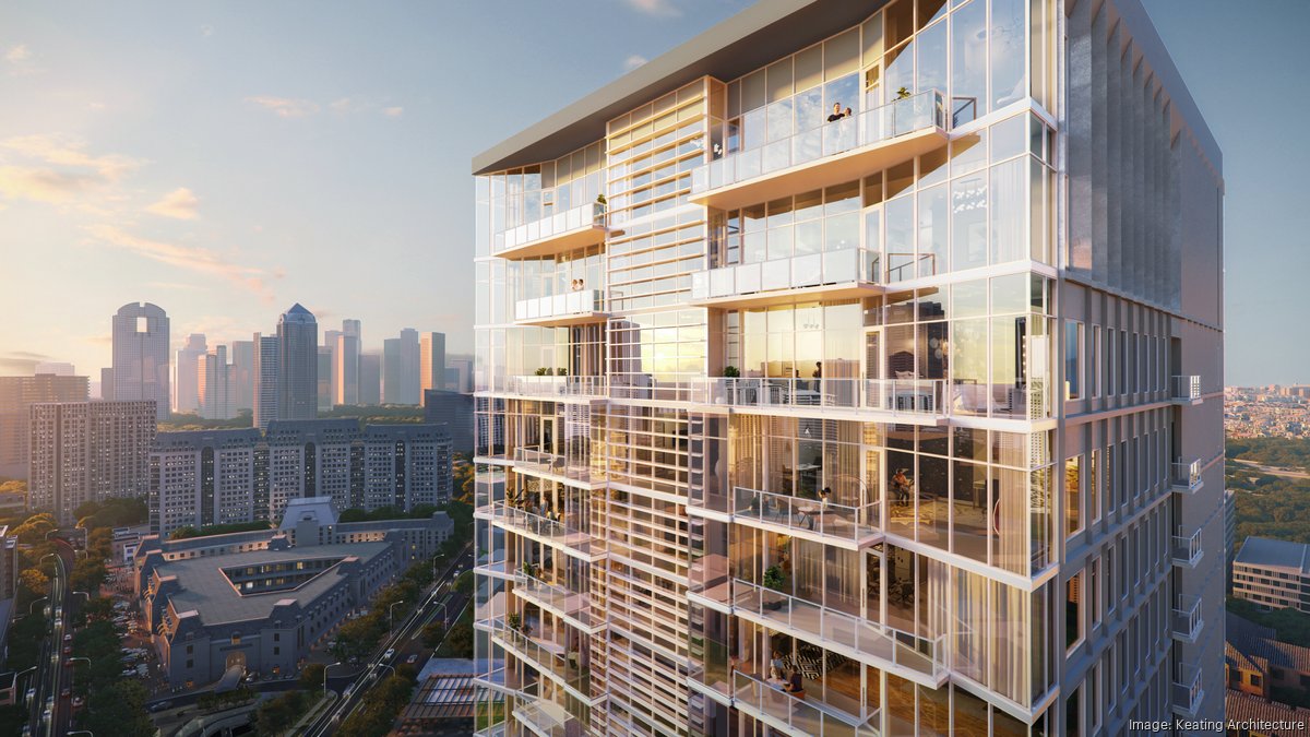 Crescent's 2811 Maple apartment tower in Uptown Dallas almost done ...