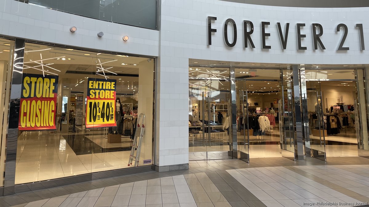 Forever 21 to close last Philadelphia stores as another bankruptcy looms - Philadelphia Business ...