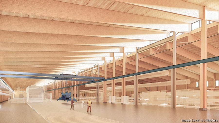 Cross-laminated timber plant under construction in Oregon - Portland ...