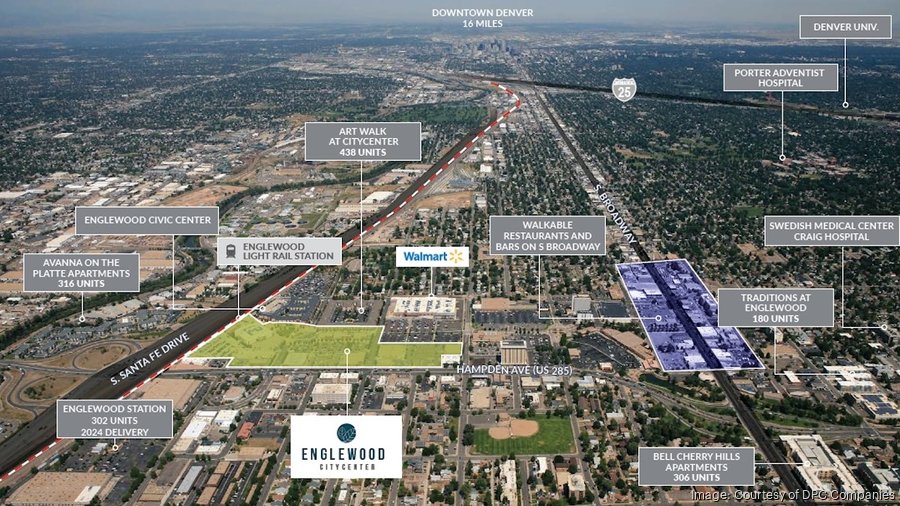 Englewood Denver Map Denver Suburbs