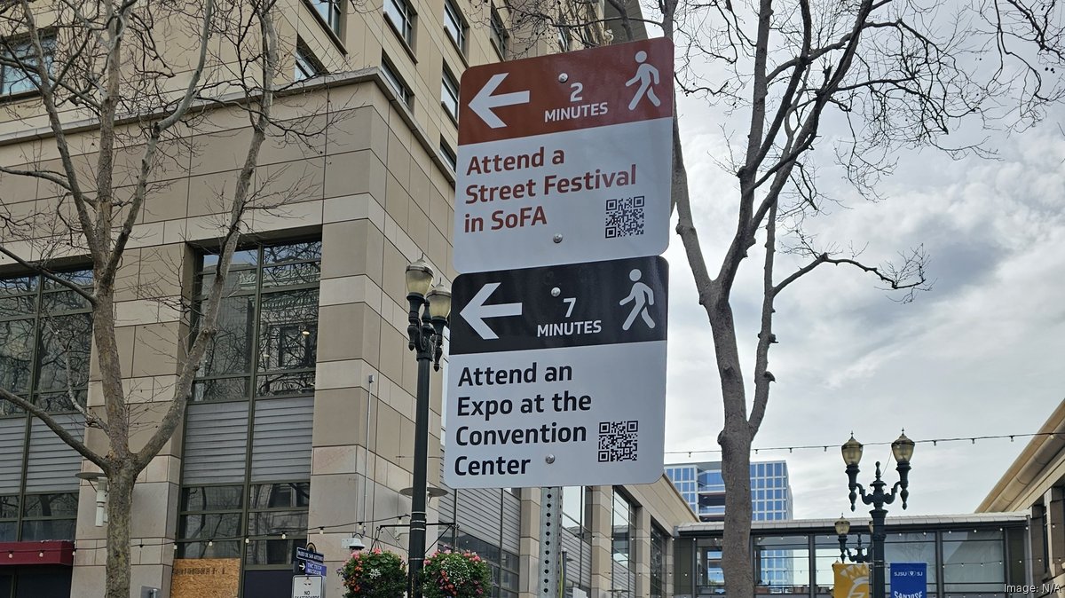 Nvidia GTC, sporting events spur QR code signage - Silicon Valley ...