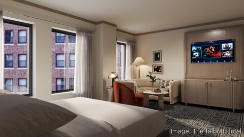 Chicago's Talbott Hotel nearing completion of $20M renovation - Chicago ...