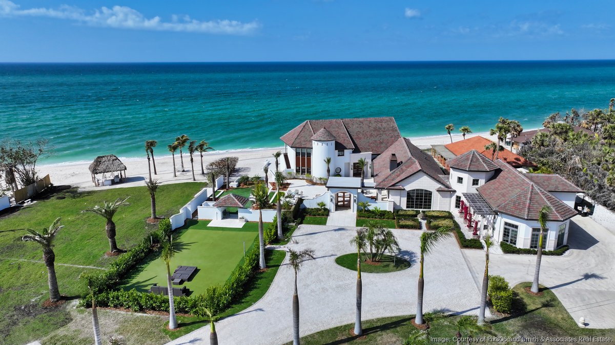 Casey Key estate hits market for $16M on Florida's Gulf Coast - Tampa ...