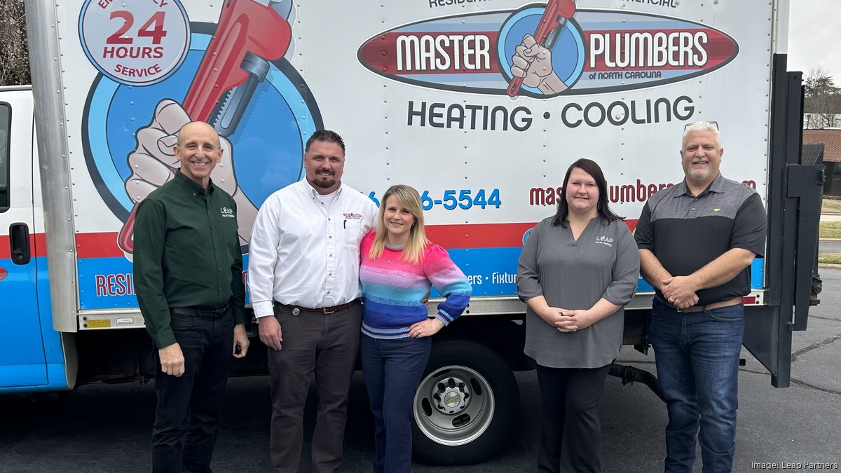Master Plumbers, with 3 Triad locations, acquired by Leap Partners of ...