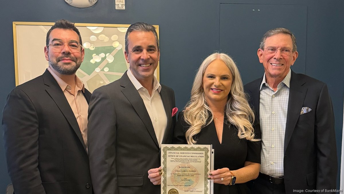 BankMiami opens in South Miami - South Florida Business Journal