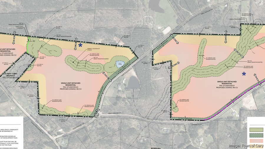 Cary eyes Chatham County land for 230-home subdivision - Triangle ...