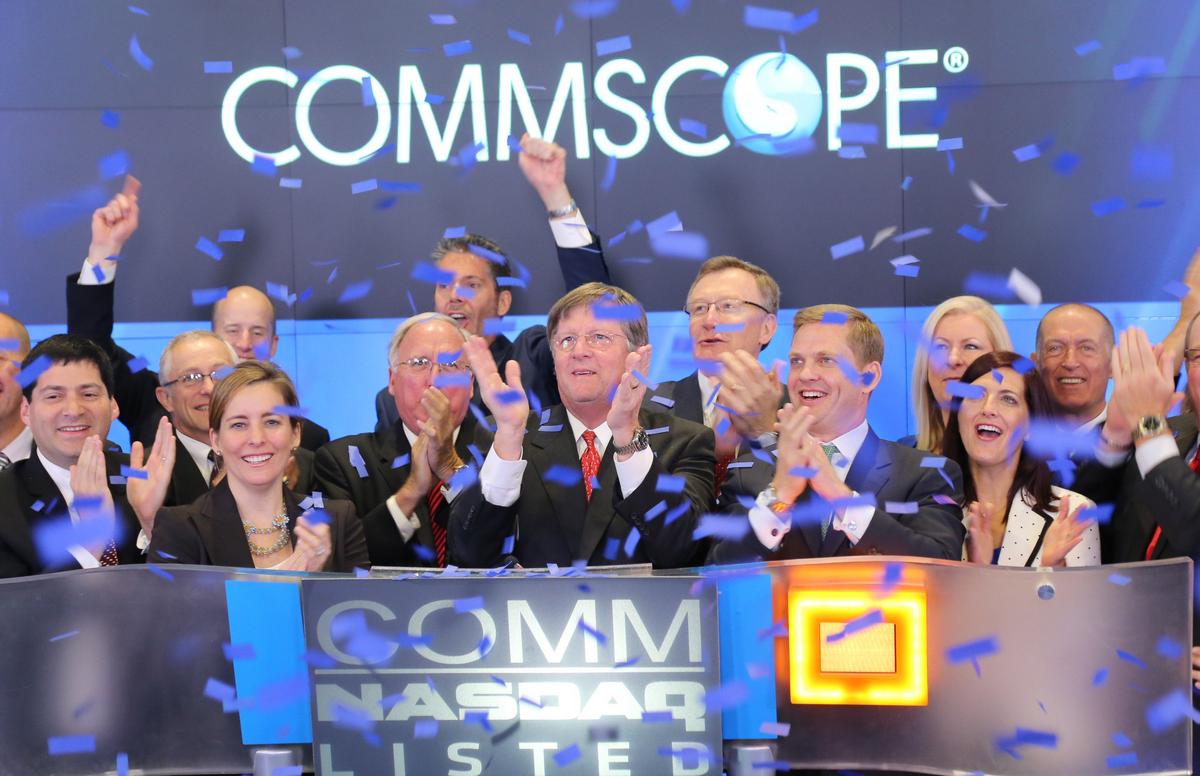 CommScope IPO shares open at $15, below expectations - Charlotte ...