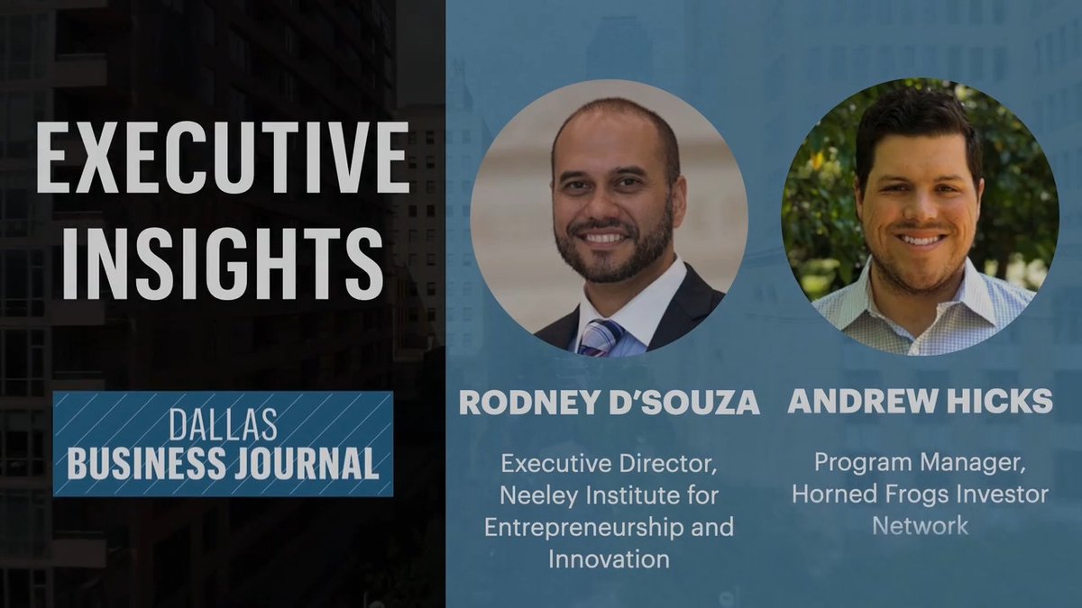 Executive Insights: Rodney D’Souza, Neeley Institute for ...