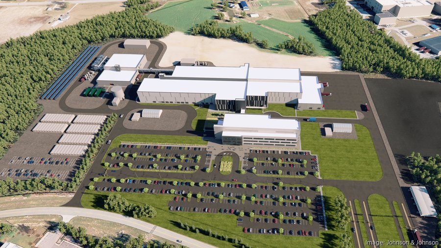 Johnson & Johnson starts work on $2B manufacturing plant in Wilson NC - Triangle Business Journal