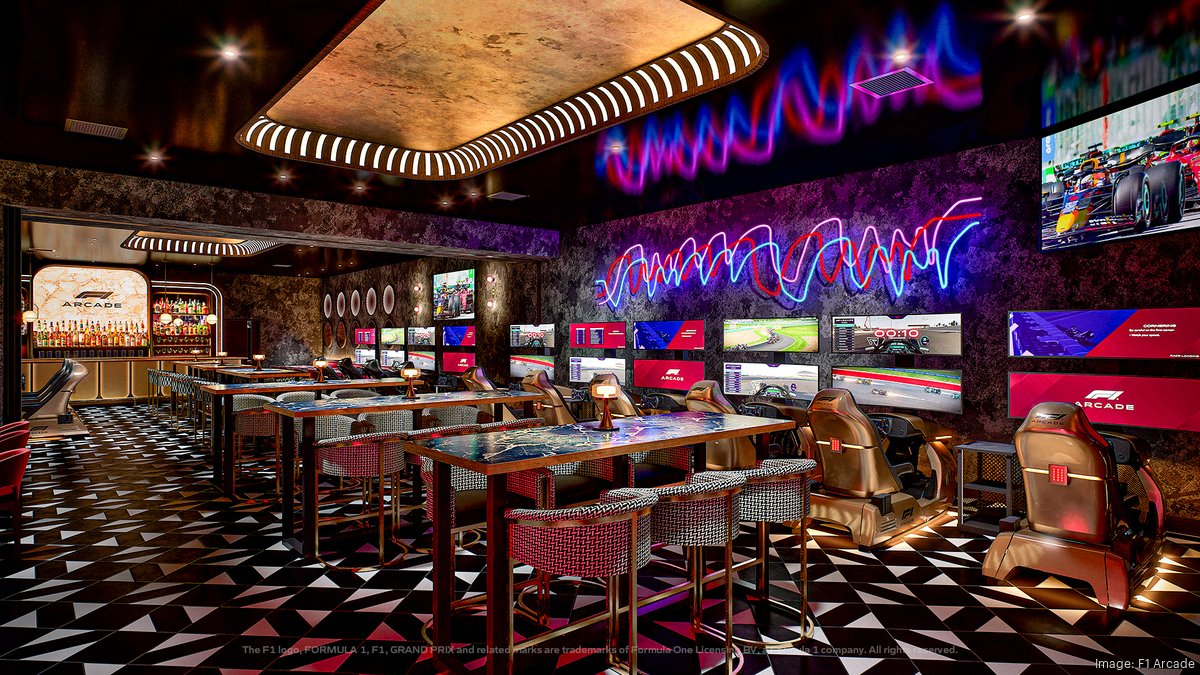 F1 Arcade sets opening date for Philadelphia bar; Tommy Bahama Marlin ...