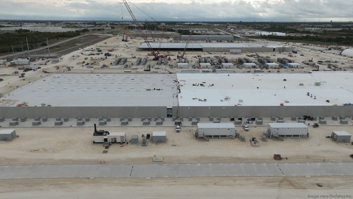 Work on Meta's $800M data center in Temple to continue through 2026 ...