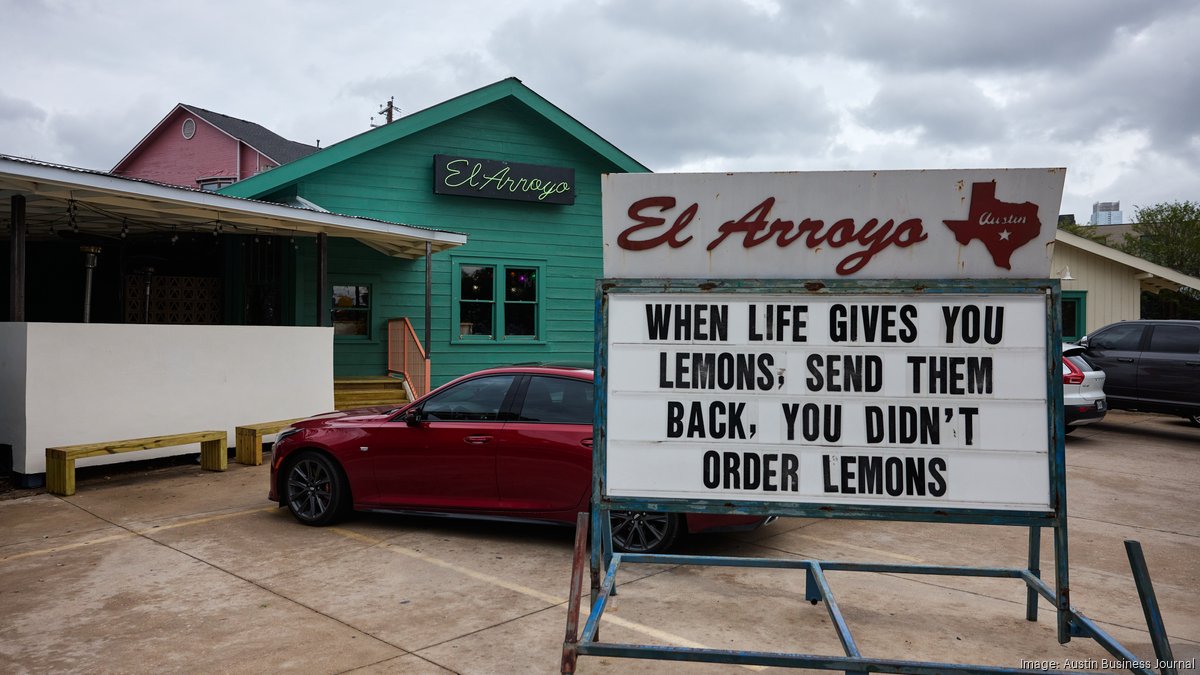 Austin icon El Arroyo famous for its sign eyes growth opportunities ...
