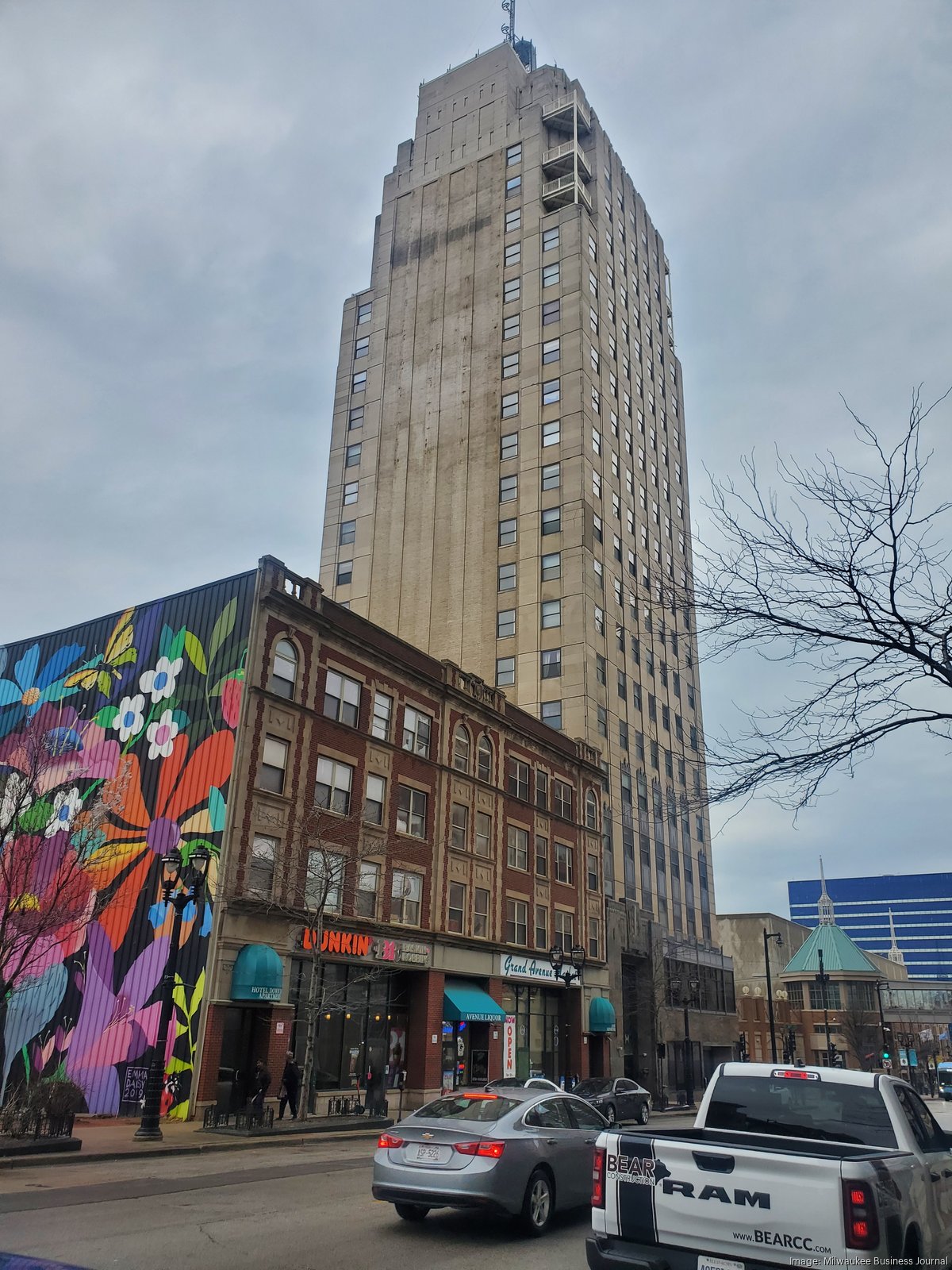 LED billboard pitched for historic Wisconsin Tower in downtown ...