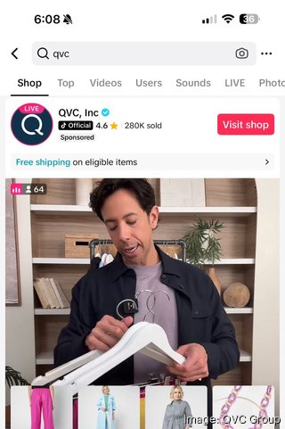 QVC Group expands TikTok presence with 24/7 live shopping stream ...