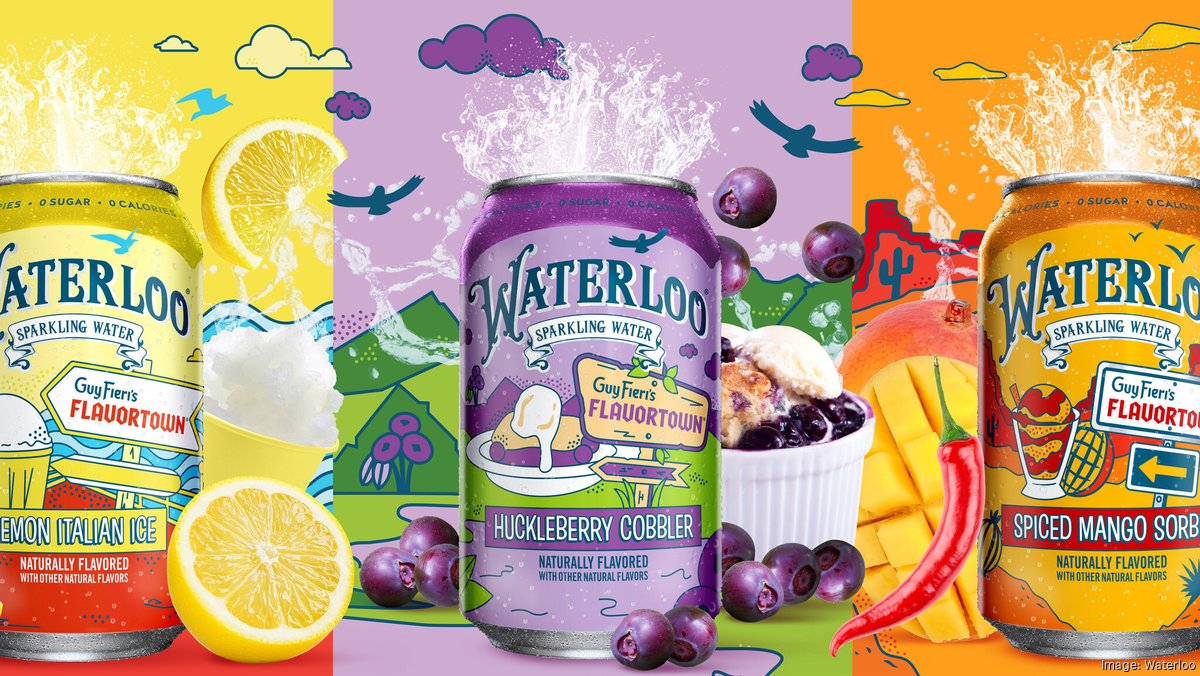 Austin-based Waterloo Sparkling Water, Guy Fieri strike brand deal ...