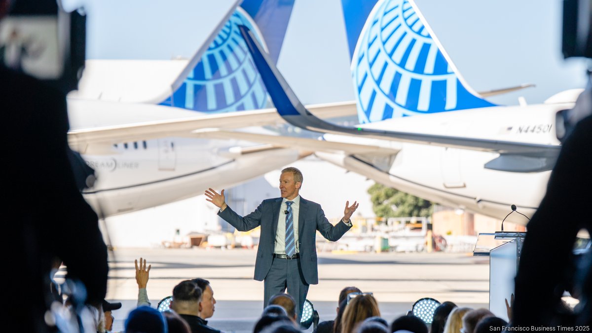 United Airlines CEO makes bold bet on SFO amid tariff turmoil - San ...