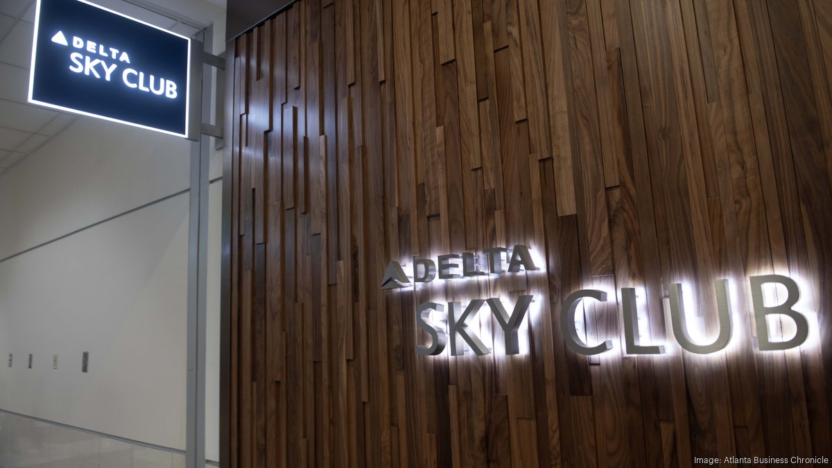 Delta Air Lines unveils opulent Sky Club at Atlanta airport - Atlanta ...
