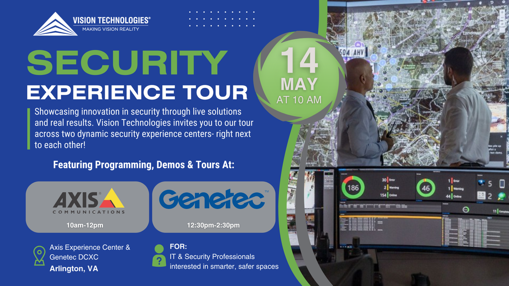 Vision Technologies in partnership with Axis Communications and Genetec ...