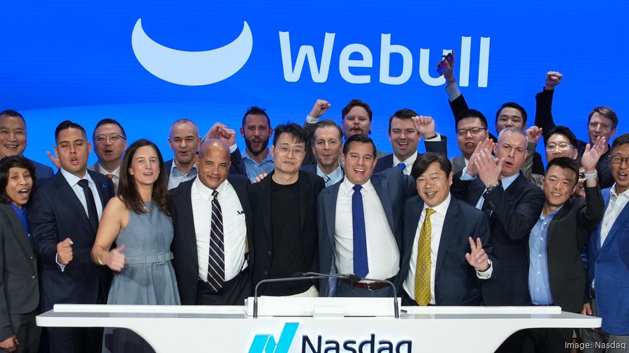 St. Pete's Webull sees market cap hit $20B after going public - Tampa Bay Business Journal