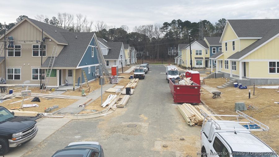 Habitat builds four homes in 10 days in Chapel Hill - Triangle Business ...